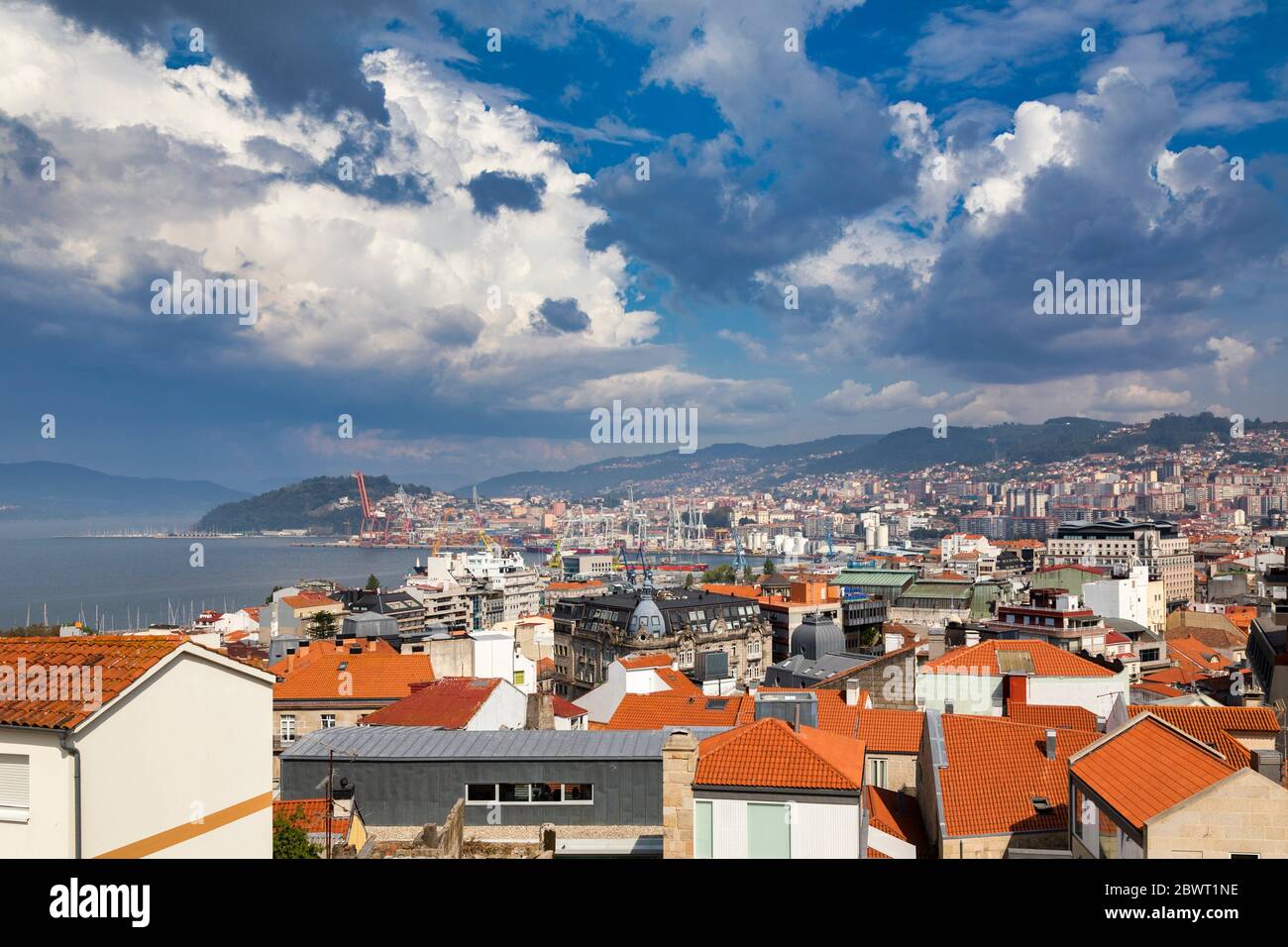 Cityscape vigo galicia spain hi-res stock photography and images - Alamy