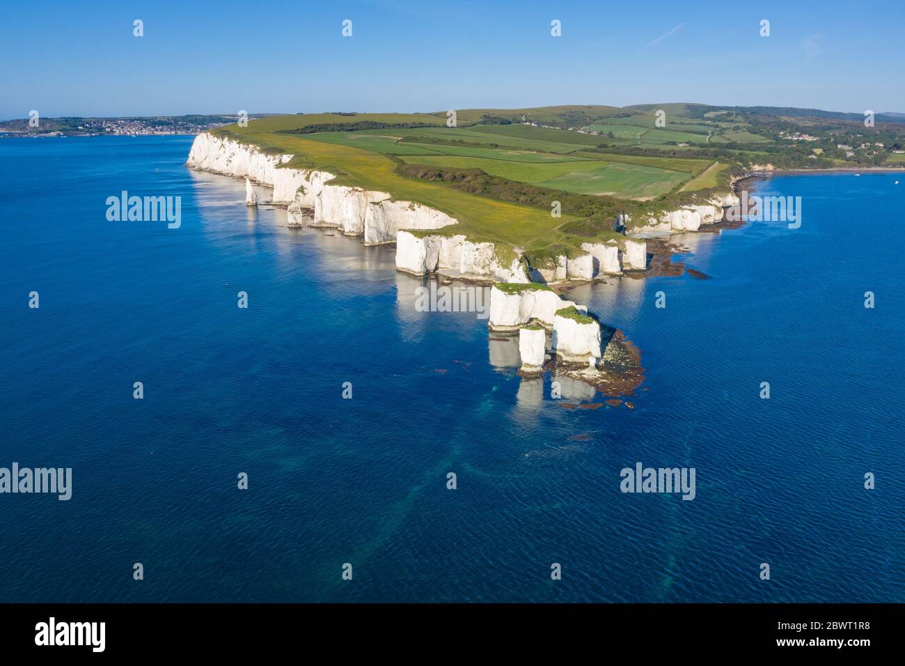 Isle of purbeck aerial hi-res stock photography and images - Alamy