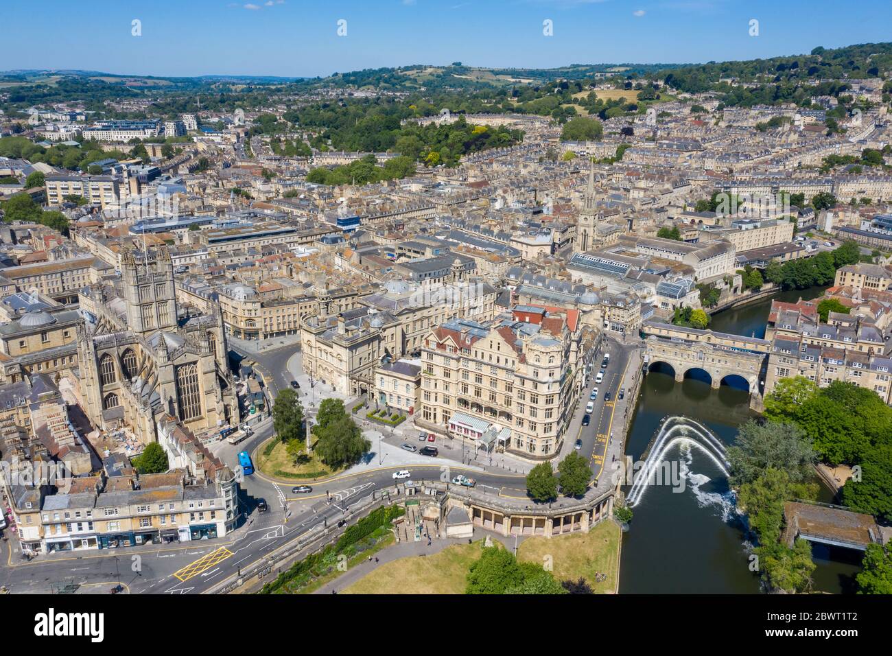 Bath england aerial High Resolution Stock Photography and Images - Alamy