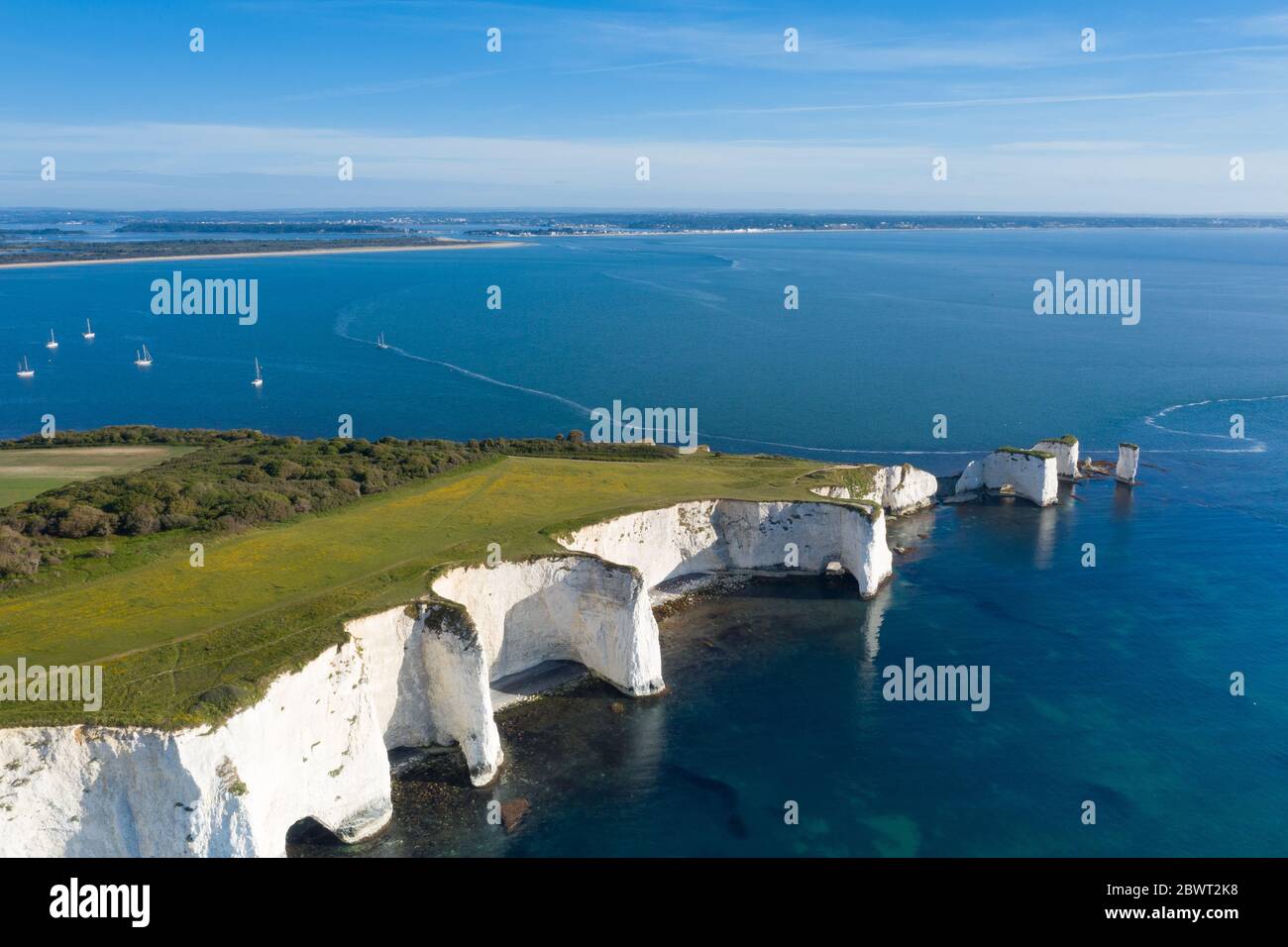 Isle Of Purbeck Aerial High Resolution Stock Photography and Images - Alamy