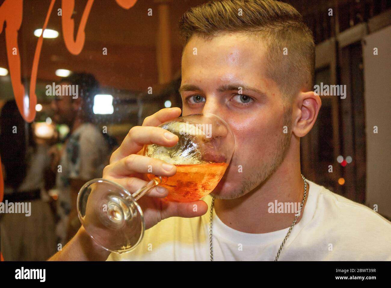 Boy first drinks hi-res stock photography and images - Alamy