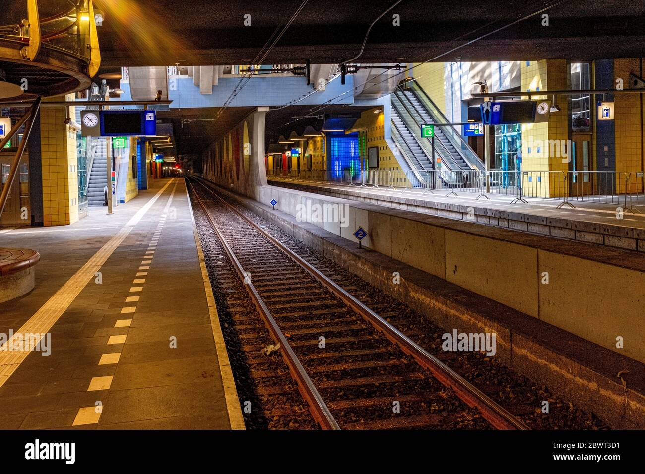 Rotterdam subway construction hi-res stock photography and images - Alamy