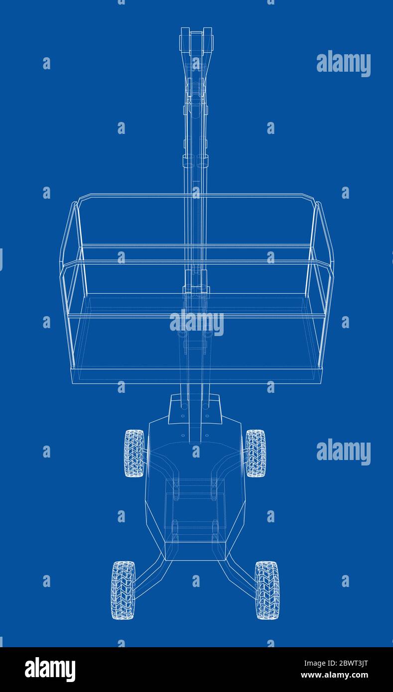 Articulated platform Stock Vector Images - Alamy