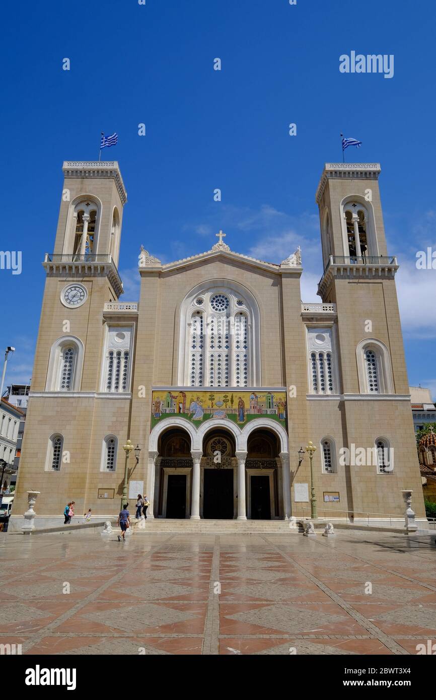 Metropolitan Cathedral Of Athens High Resolution Stock Photography and ...