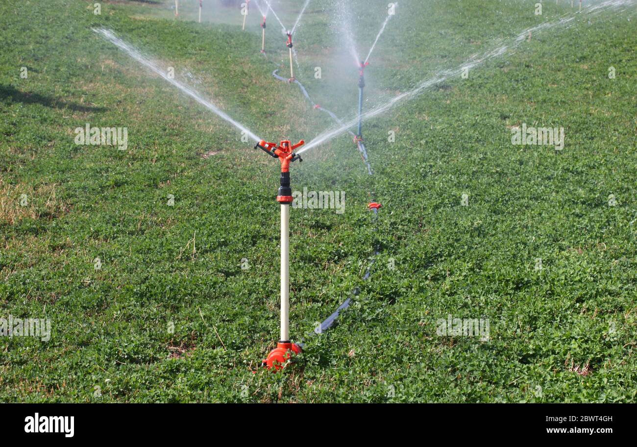 Irrigation Equipment, Agricultural Water Sprinklers Watering Farm ...