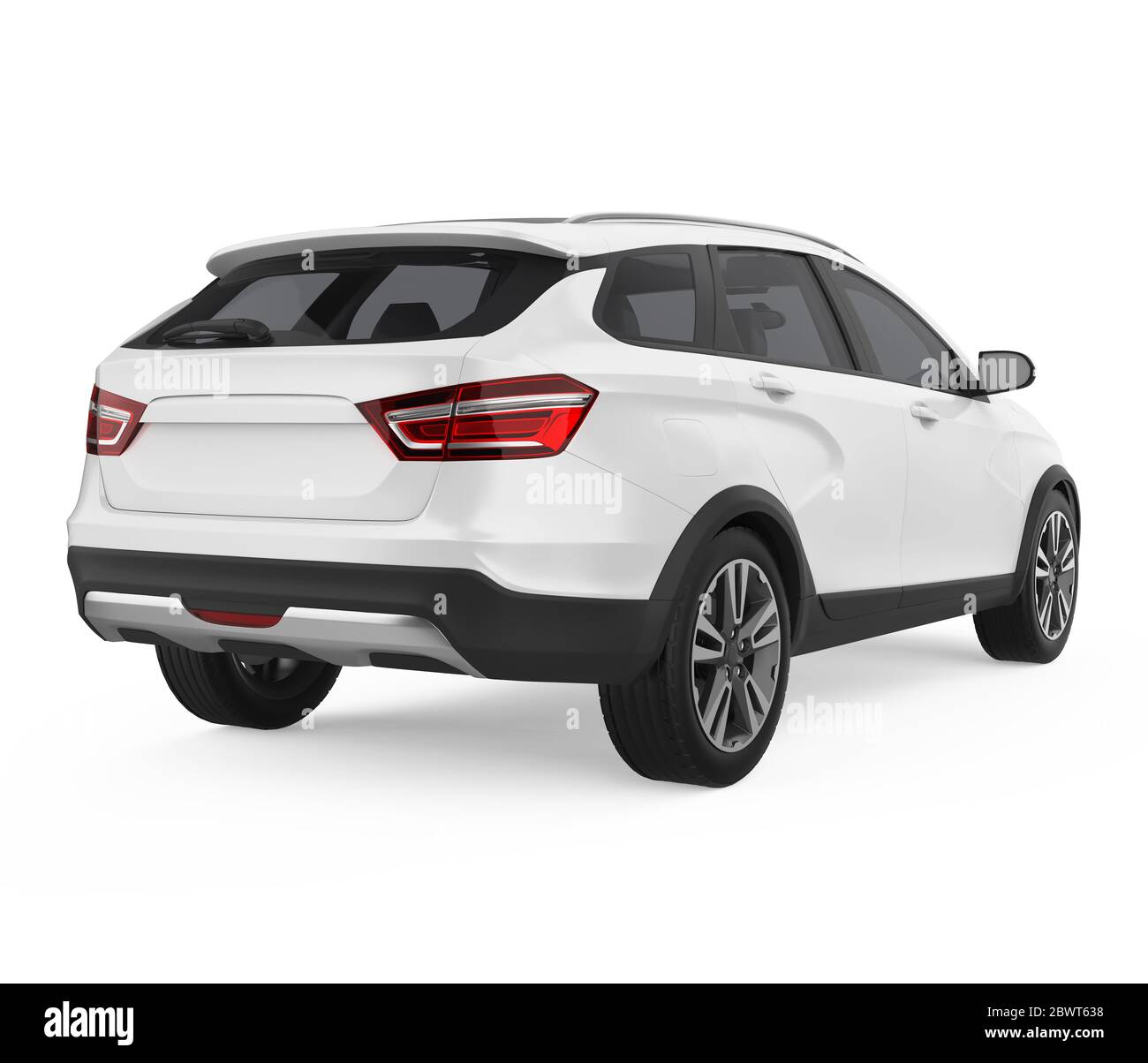 SUV Car Isolated Stock Photo - Alamy