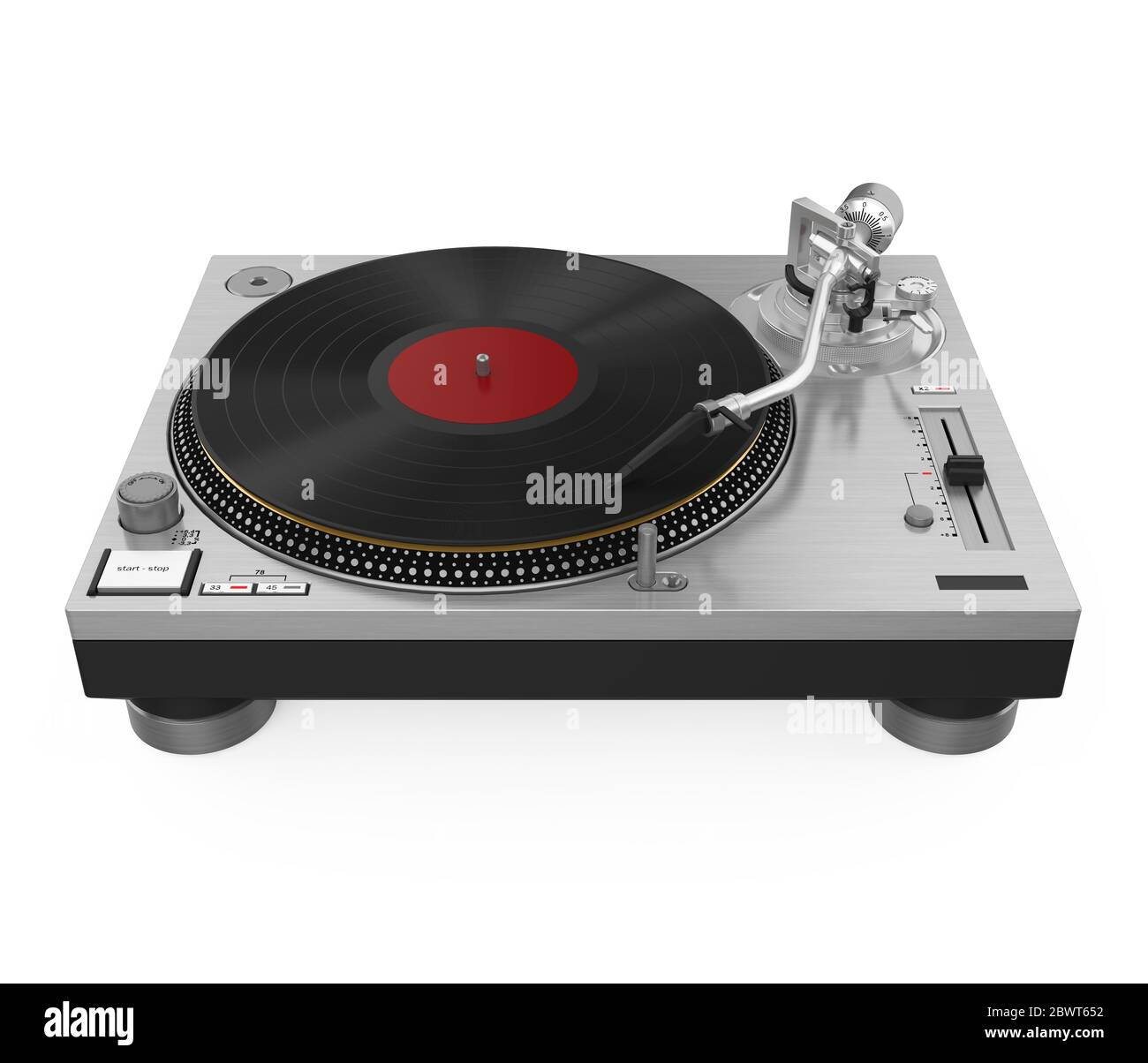 Mixing turntable Cut Out Stock Images & Pictures - Alamy