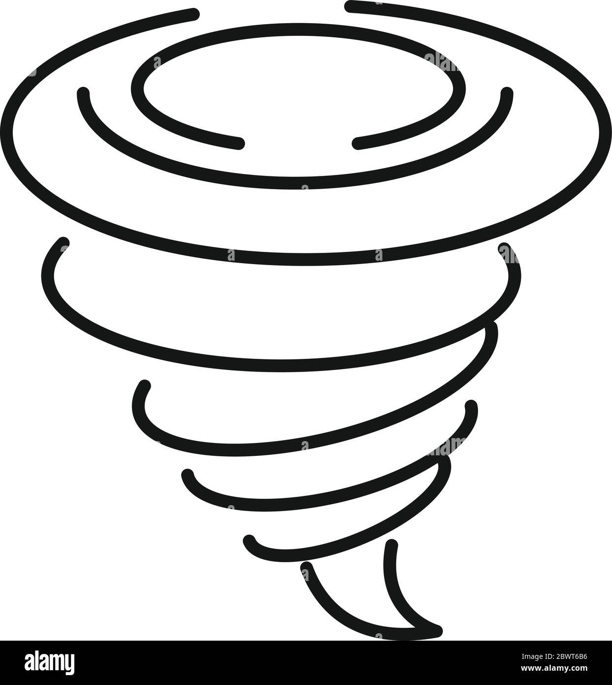 Cyclone Black And White