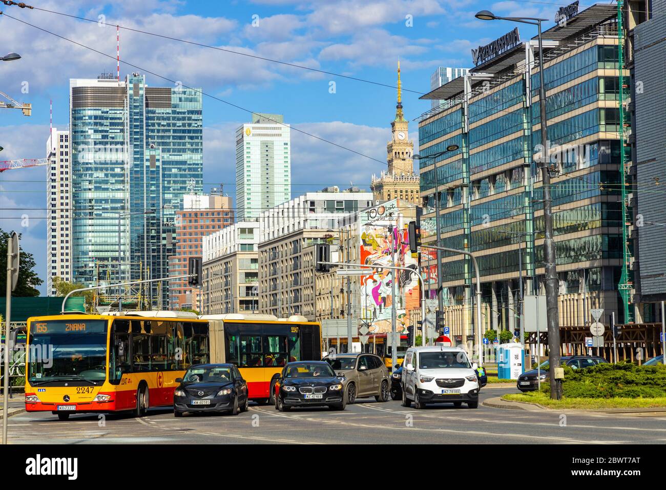 Rondo daszynskiego hi-res stock photography and images - Alamy