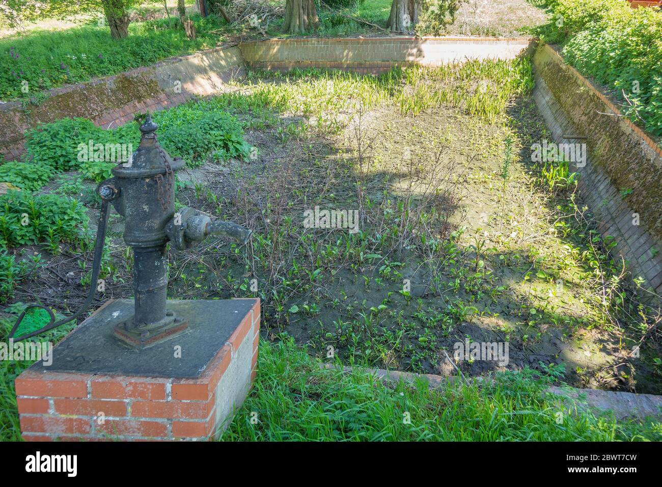 England, Oxfordshire, Henley, Bix, Victorian Water tank Stock Photo - Alamy