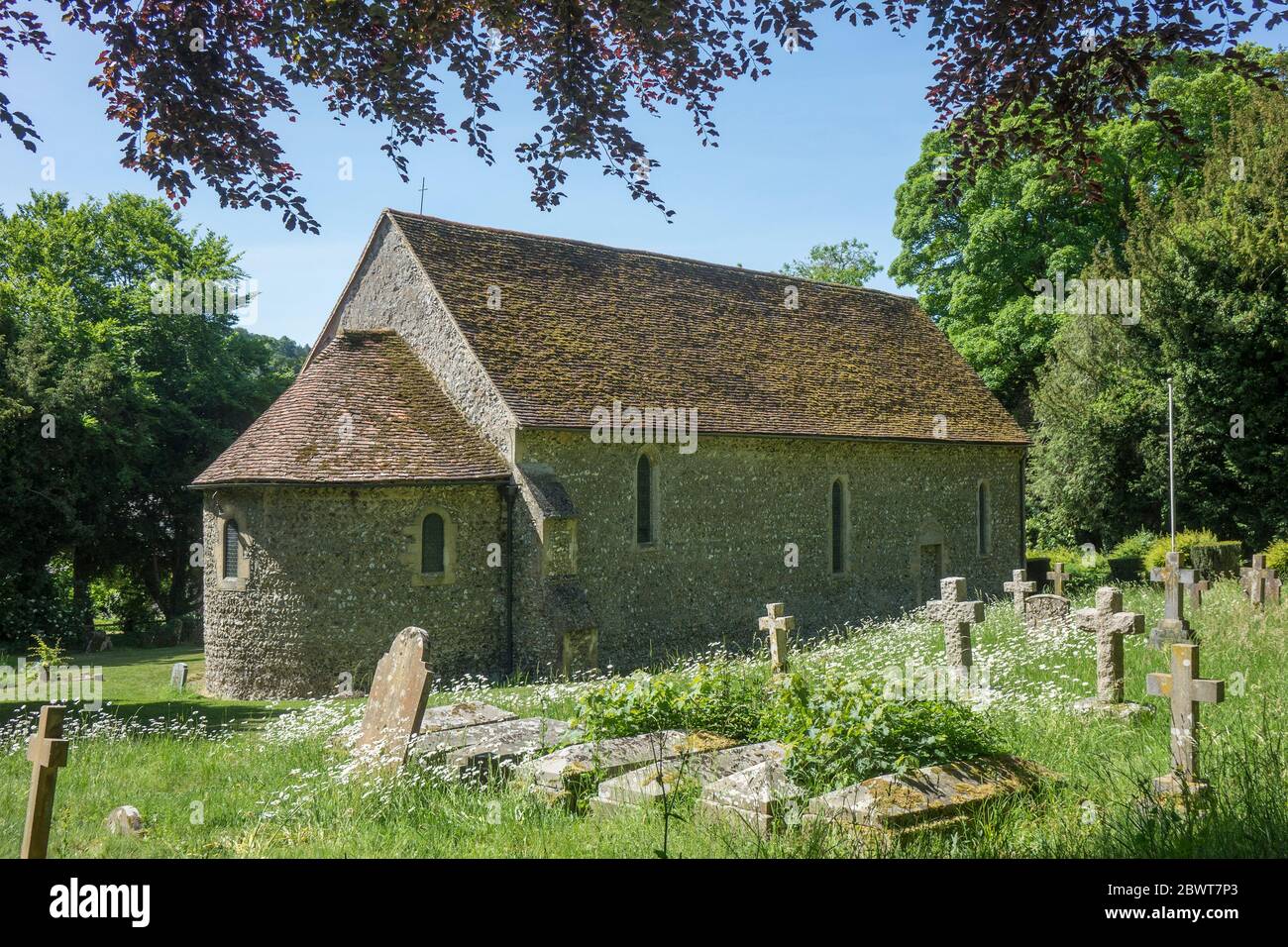Swyncombe church hi-res stock photography and images - Alamy