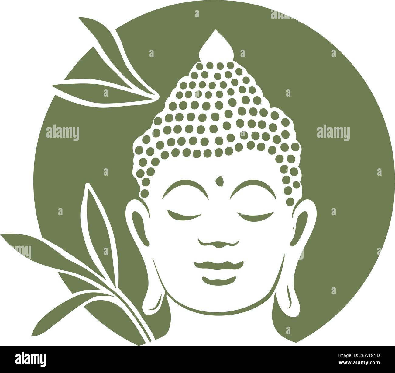 Buddha, vector graphic design element Stock Vector Image & Art - Alamy