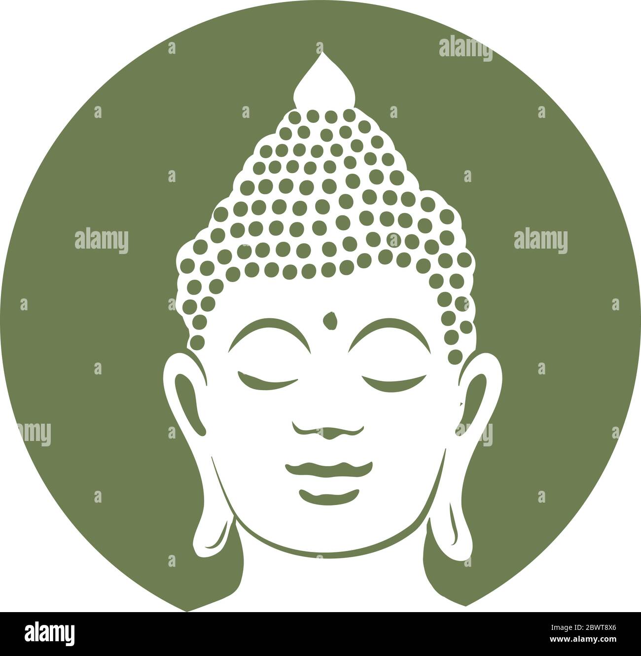 Buddha, vector graphic design element Stock Vector Image & Art - Alamy