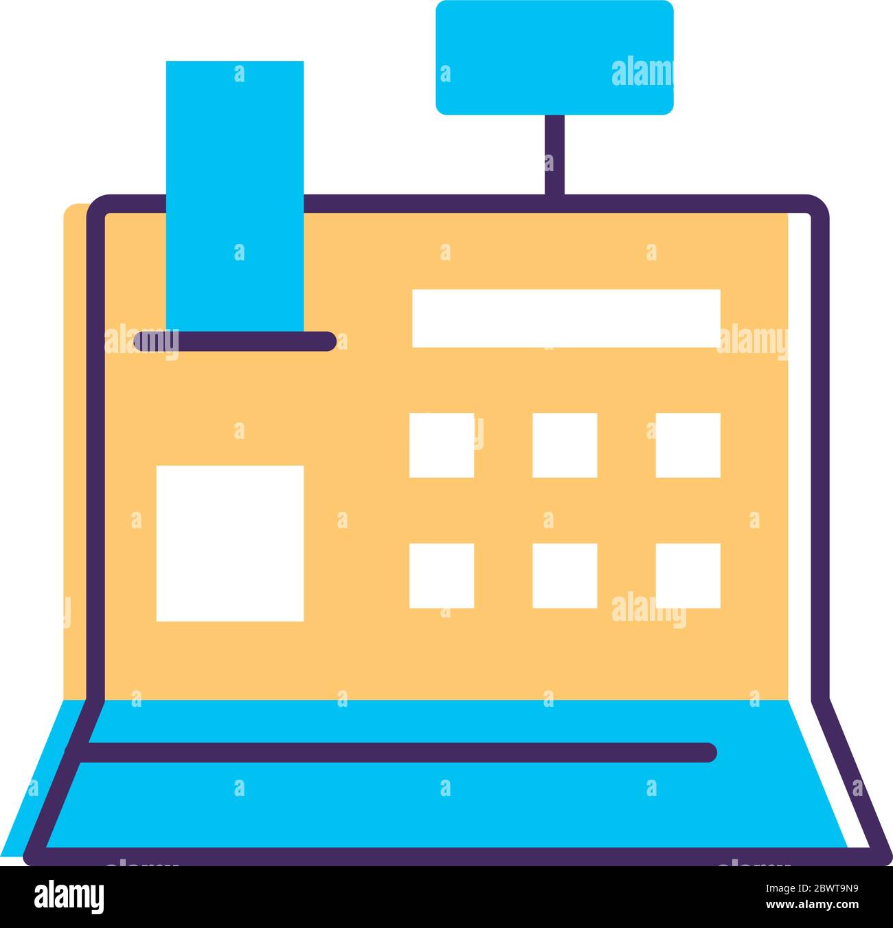 Digital readout display Cut Out Stock Images & Pictures - Alamy