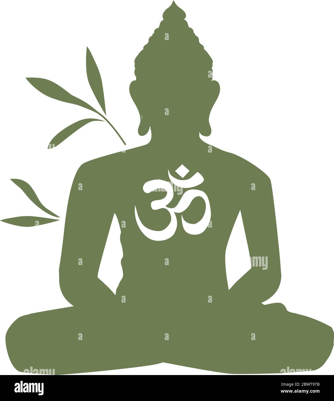 Buddha, vector graphic design element Stock Vector Image & Art - Alamy