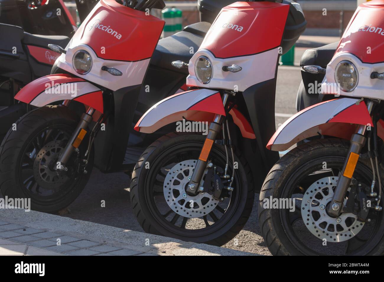 Acciona motorcycle hi-res stock photography and images - Alamy