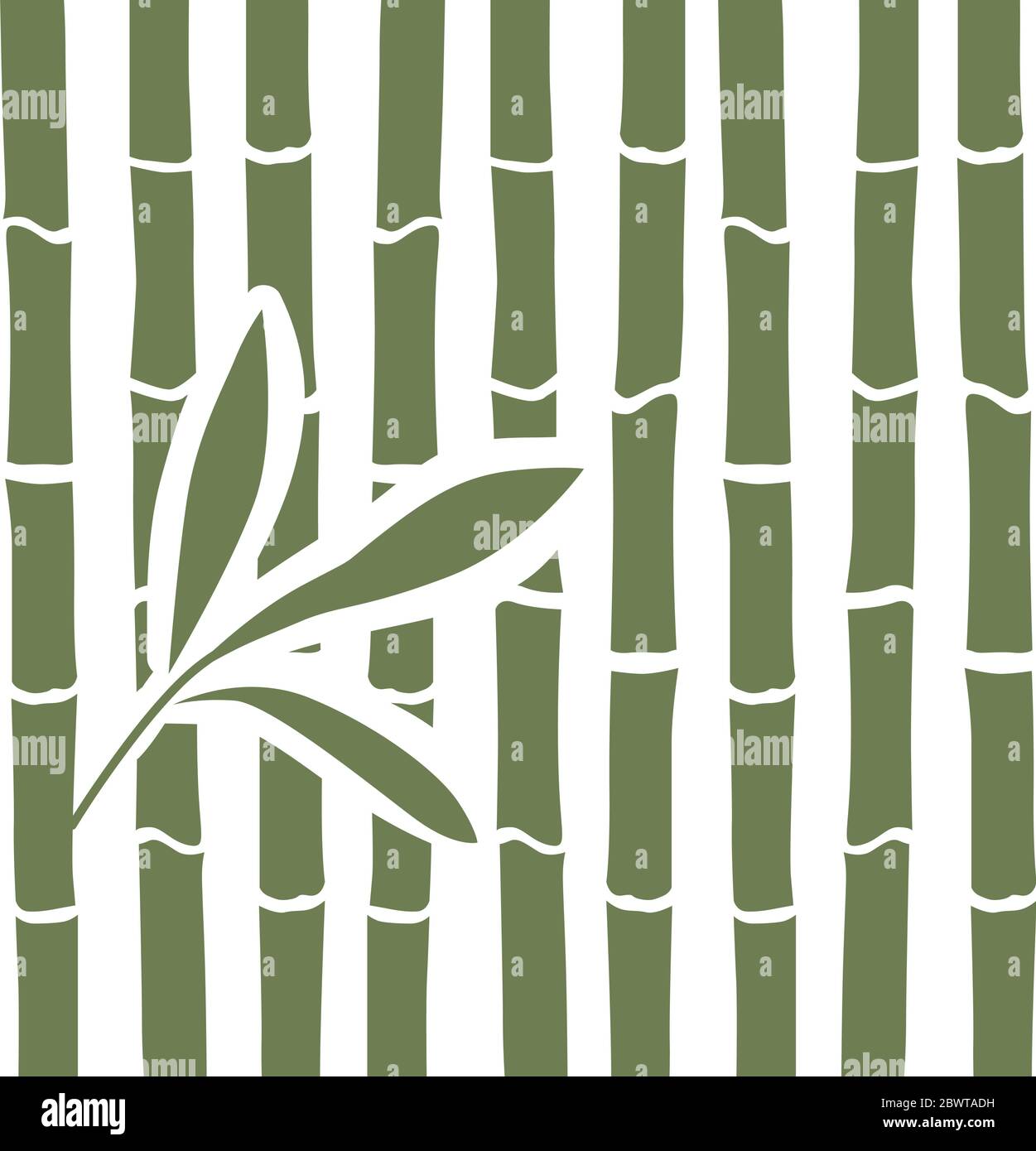 green bamboo, vector background Stock Vector Image & Art - Alamy