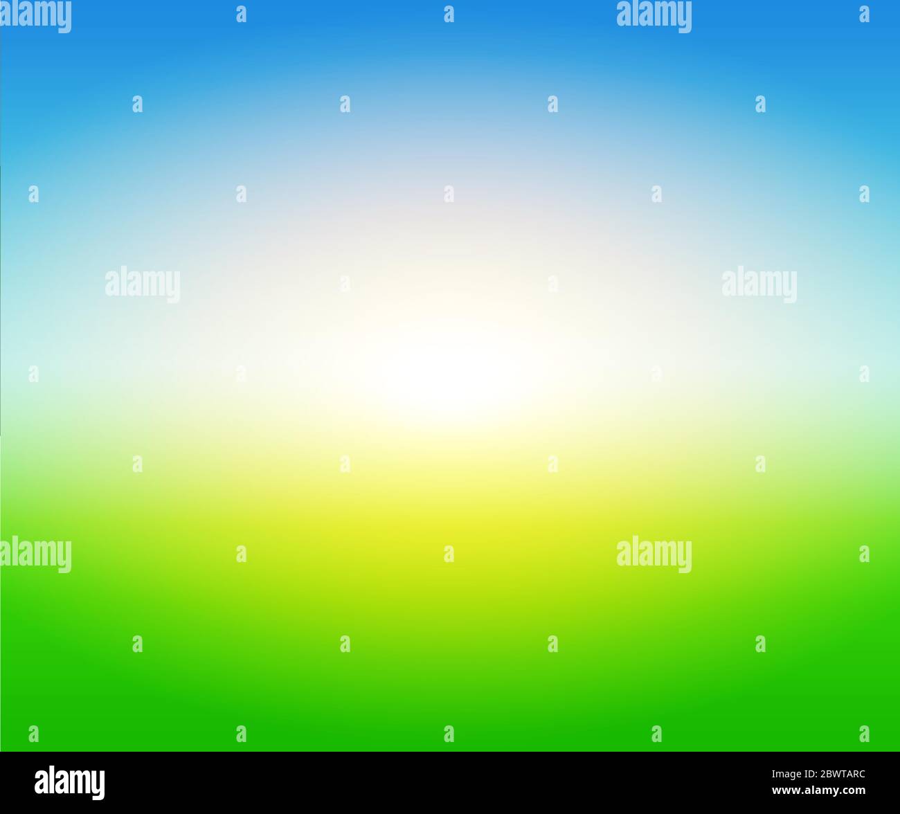 Blurry Farm Field gradient background with of green and blue with light ...