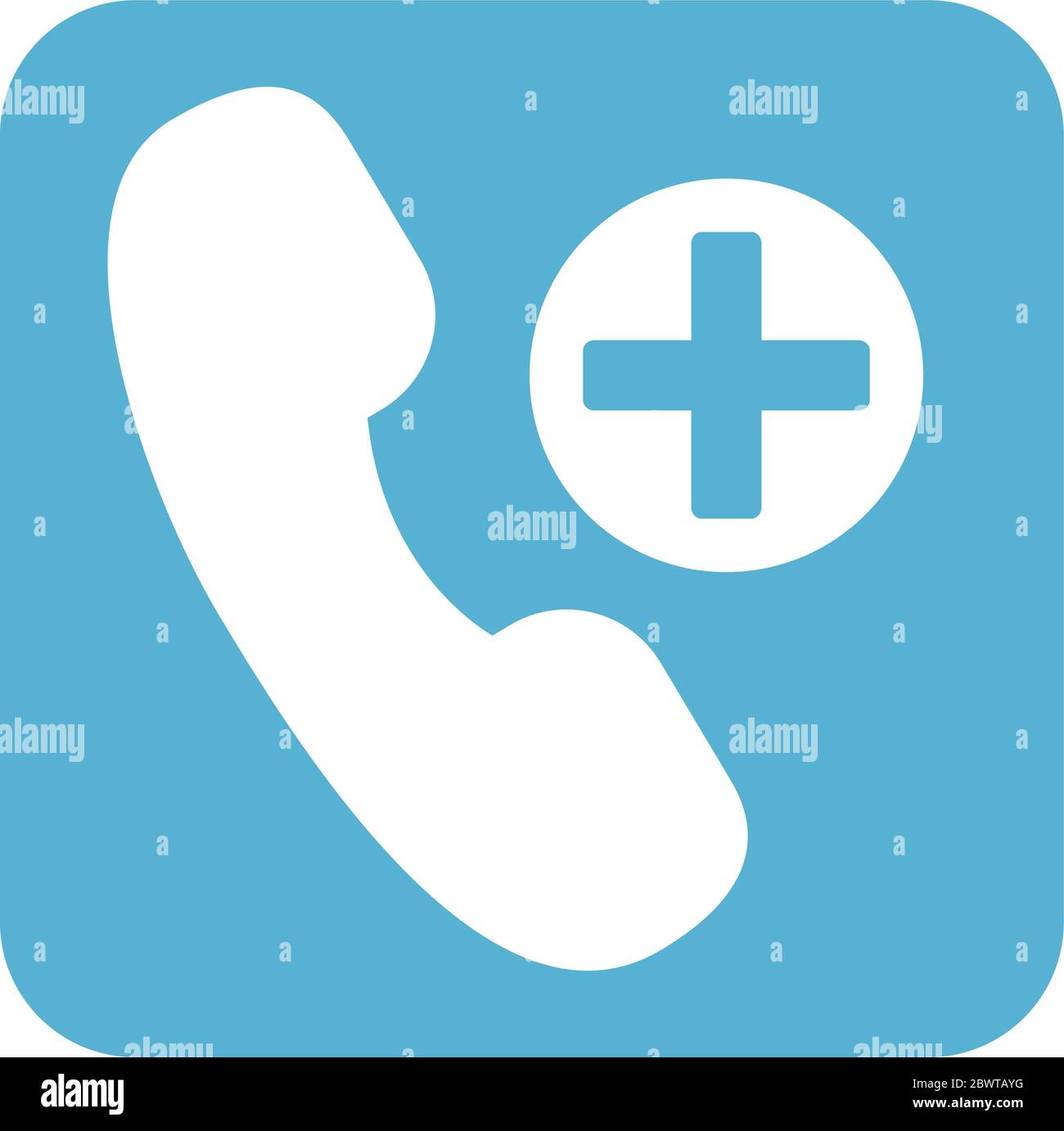 Medical Emergency Calling Stock Vector Images - Alamy