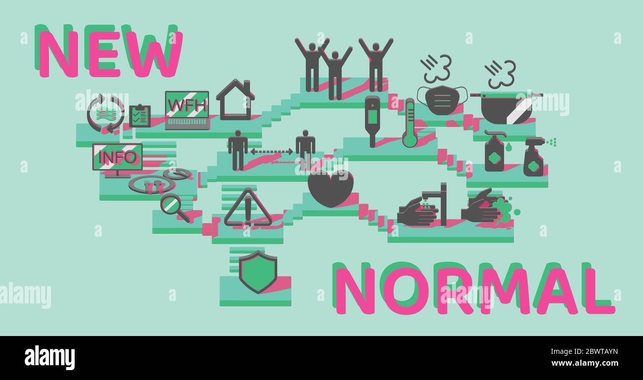 New normally Stock Vector Images - Alamy