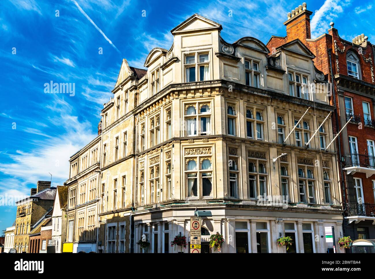 Traditional houses in Windsor, England Stock Photo - Alamy