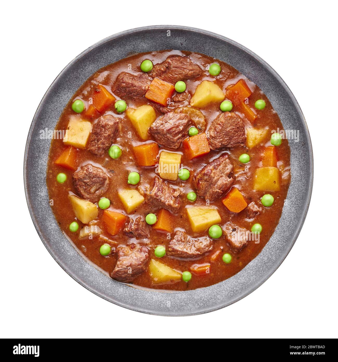 Rustic potatoes meat in Cut Out Stock Images & Pictures - Alamy