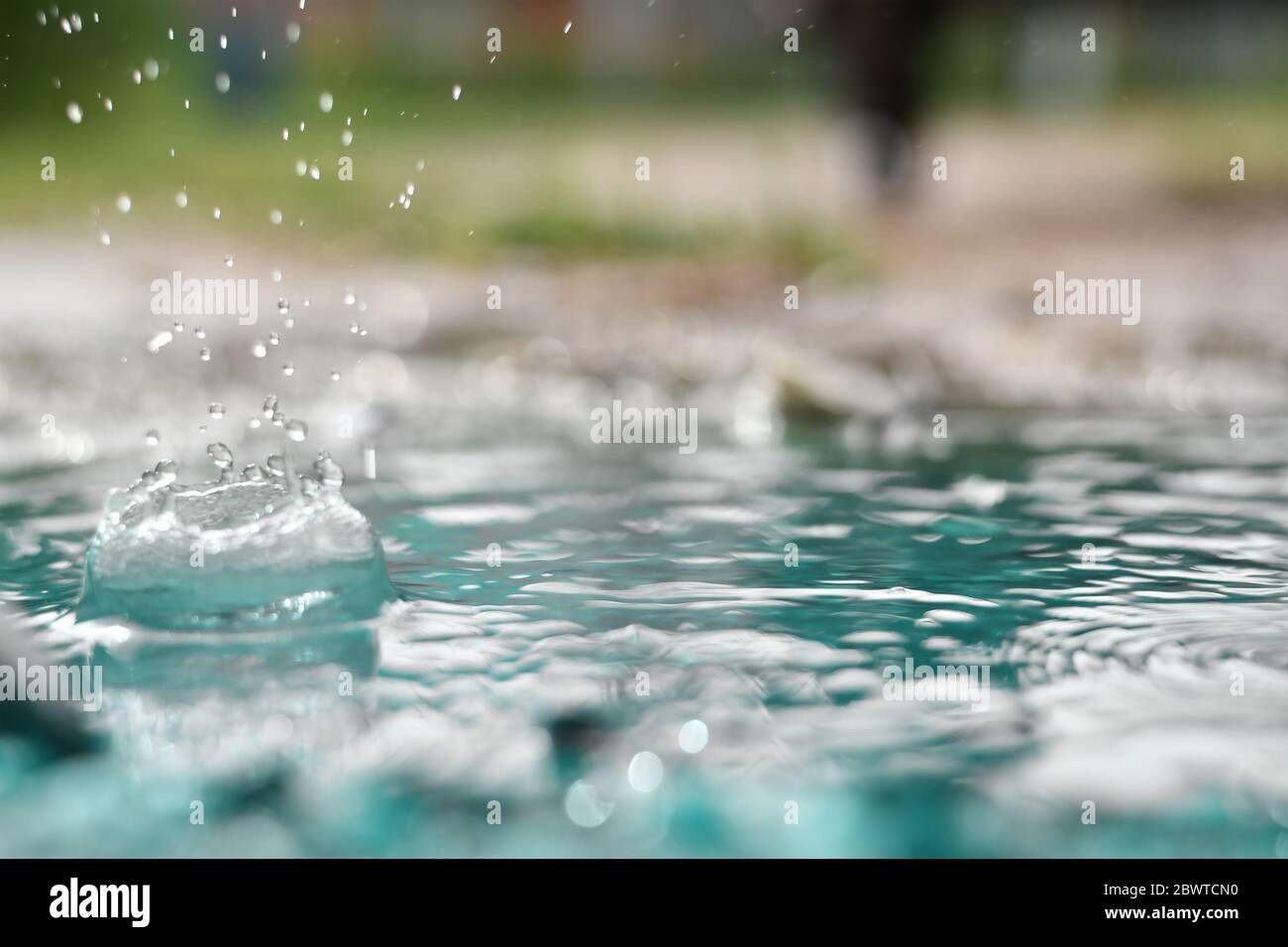 water splash isolated for background Stock Photo - Alamy