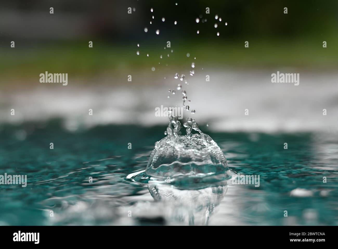 water splash isolated for background Stock Photo - Alamy