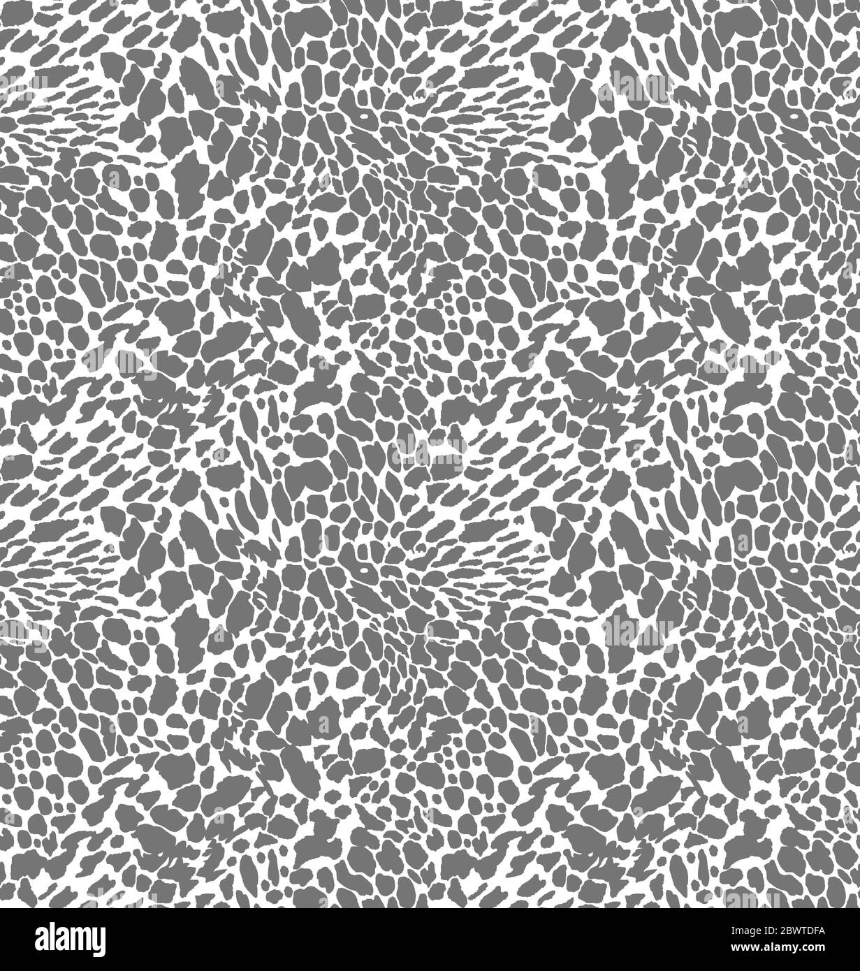 Fashionable animal Seamless Pattern. Stylized Spotted animal Skin ...