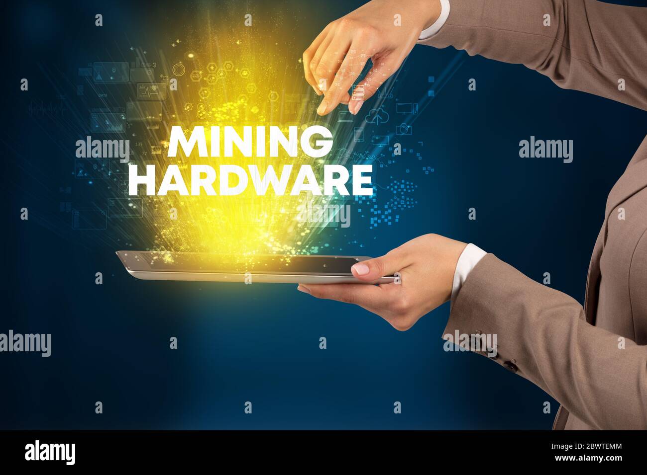 Close up touchscreen mining hi-res stock photography and images - Alamy