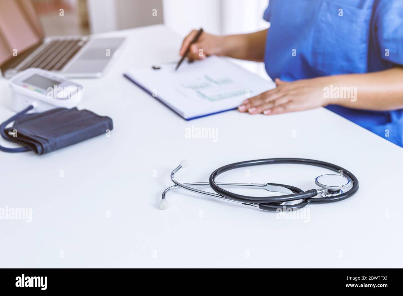 Doctor job interview hi-res stock photography and images - Alamy