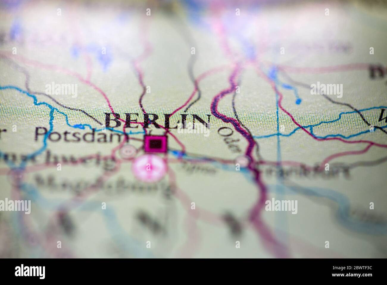 Germany political map capital berlin hi-res stock photography and ...