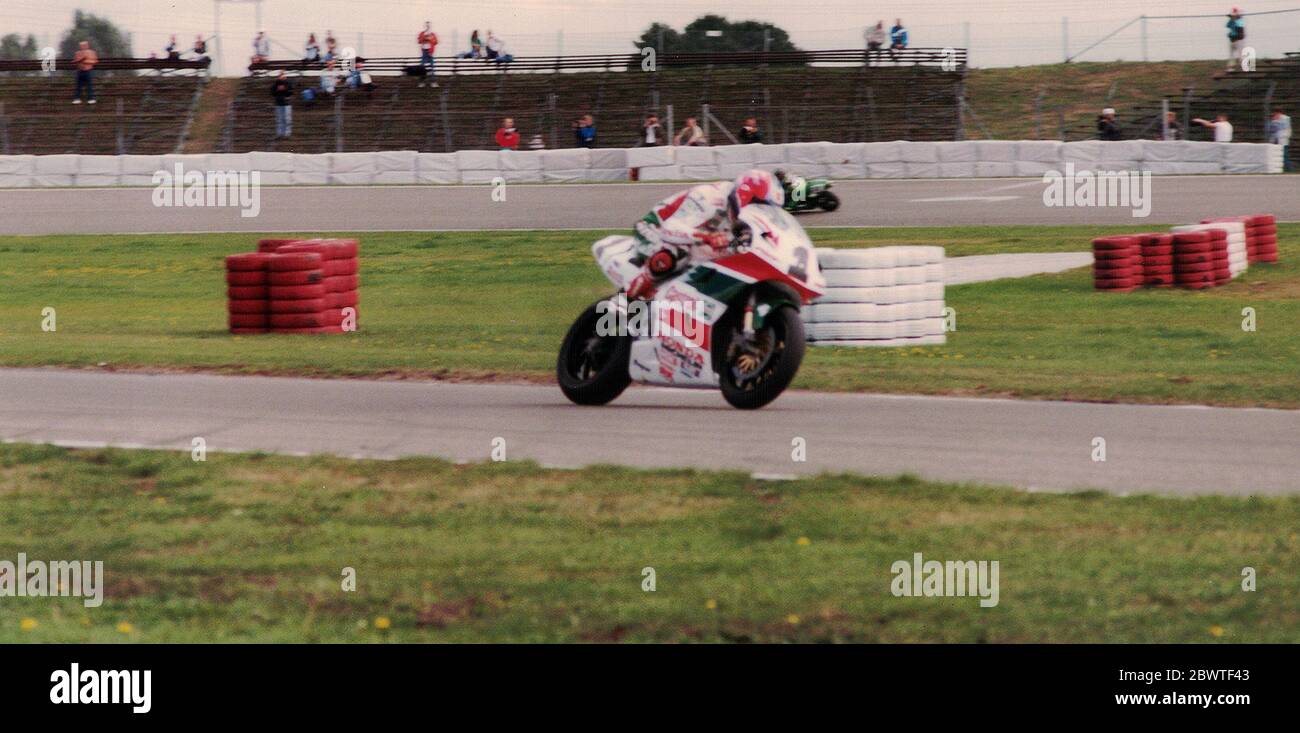 Carl Fogarty, Castrol Honda Racing, Assen, The Netherlands 1996 Stock ...