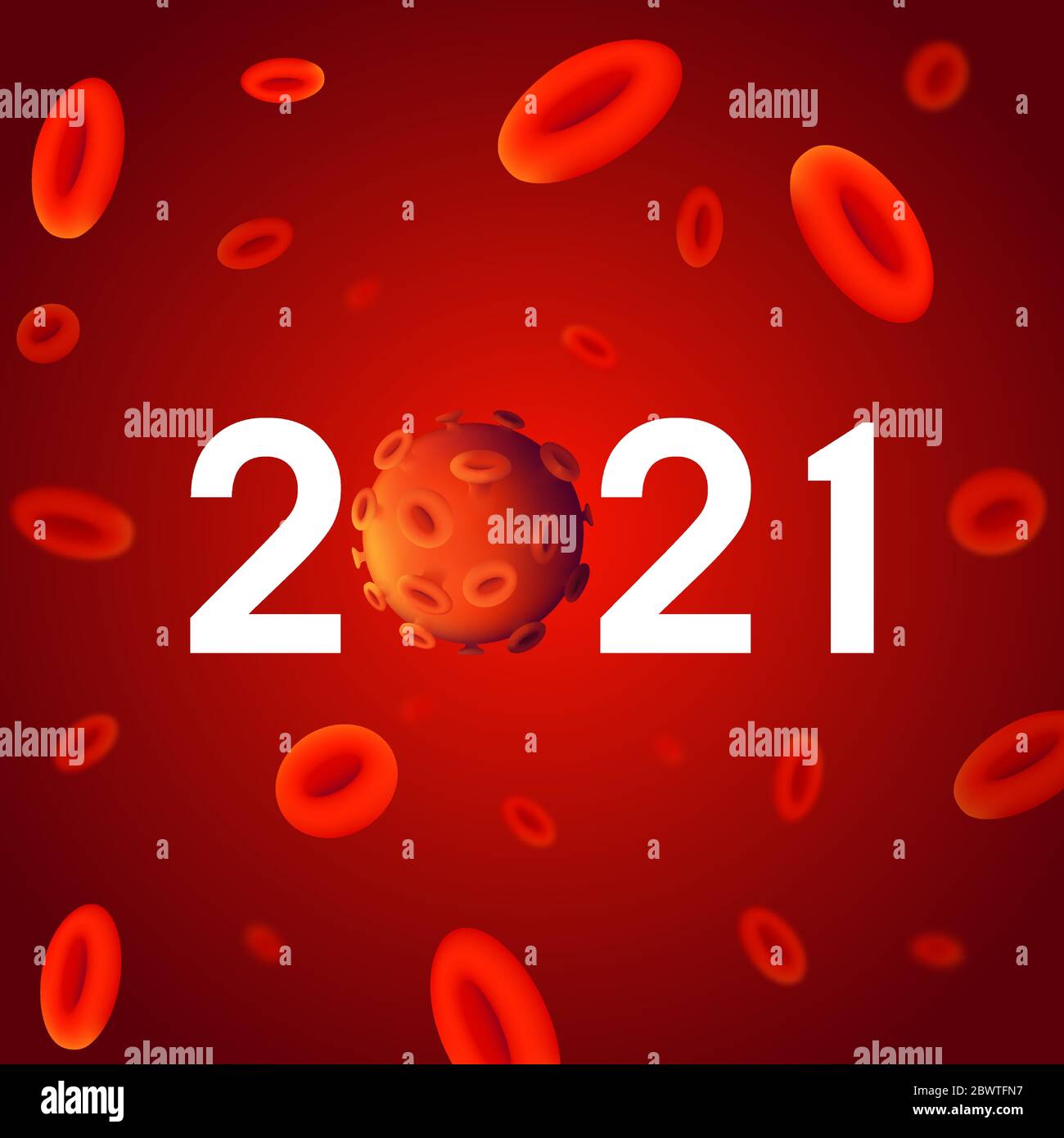 Bacteria blood diagnosis Stock Vector Images - Alamy