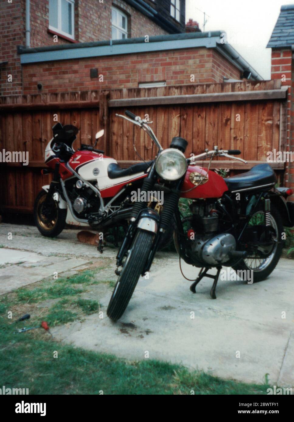 BSA Starfire 250 cc Motorbike 1968 Stock Photo - Alamy