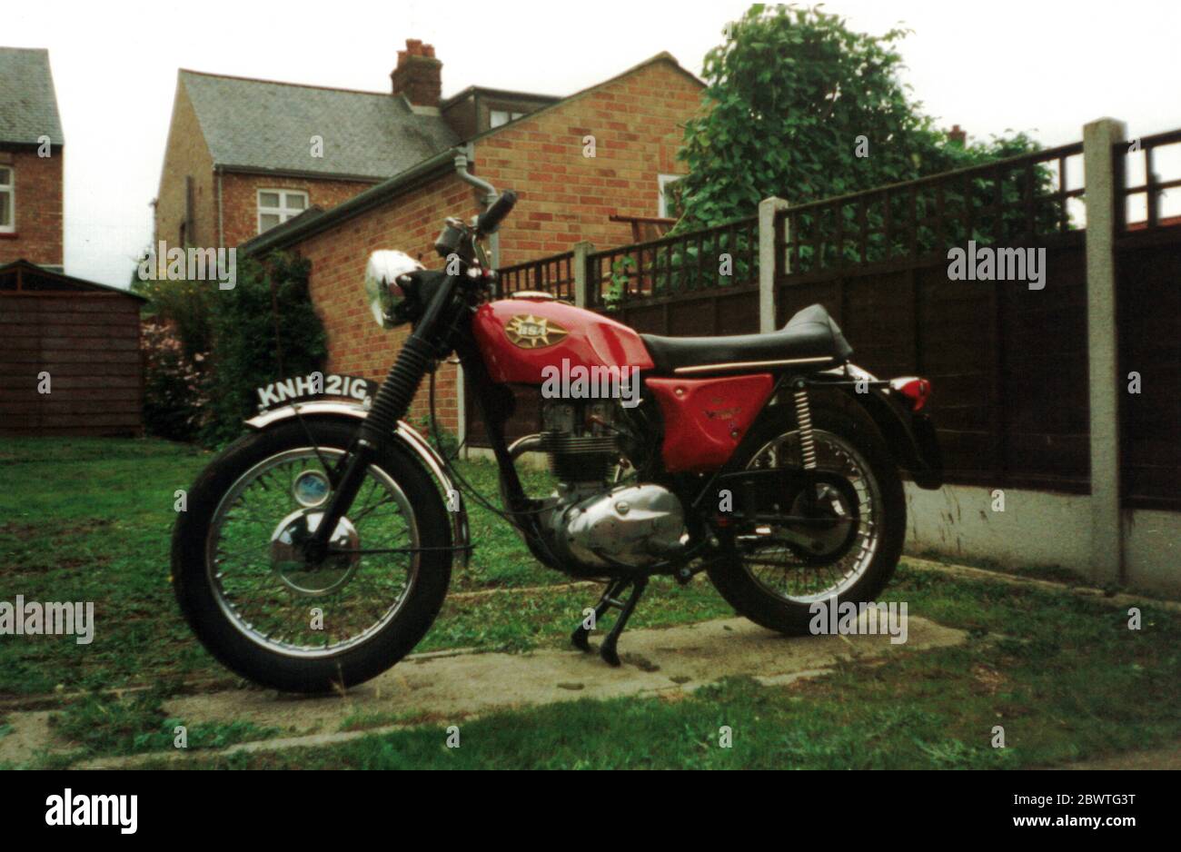 BSA Starfire 250 cc Motorbike 1968 Stock Photo - Alamy