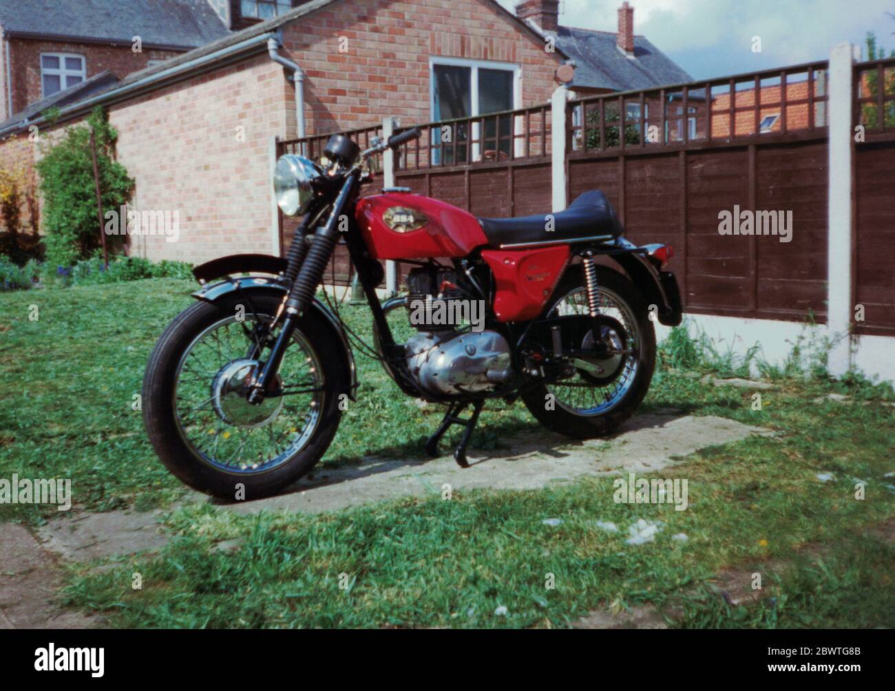BSA Starfire 250 cc Motorbike 1968 Stock Photo - Alamy