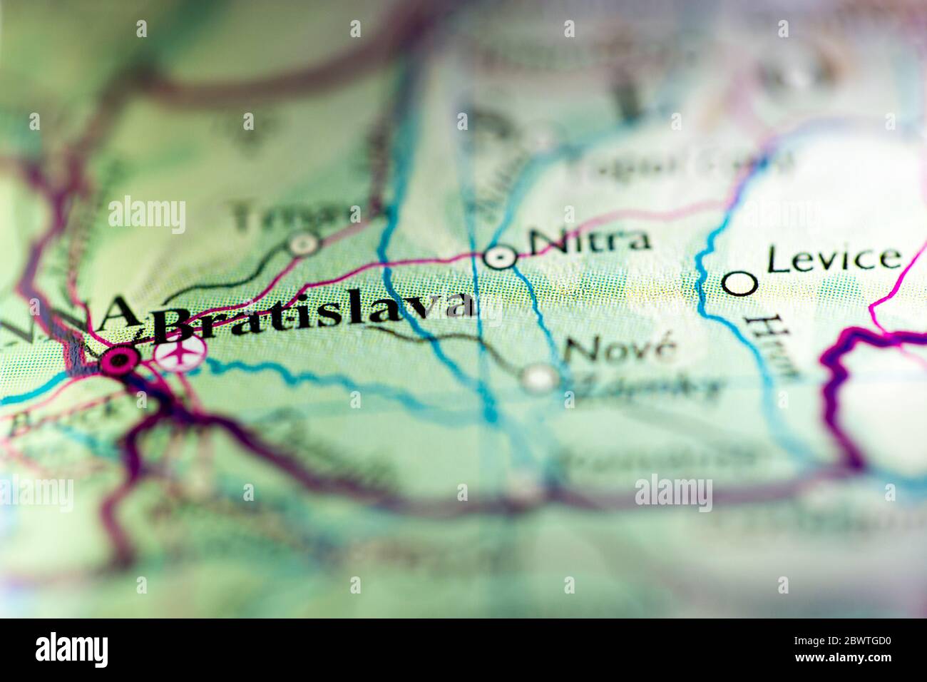 Slovakia Europe Map High Resolution Stock Photography and Images - Alamy