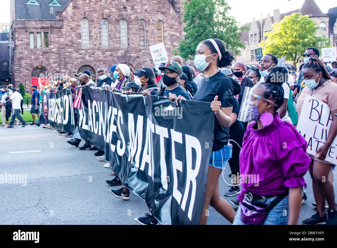 Chicago southside protests hi-res stock photography and images - Alamy