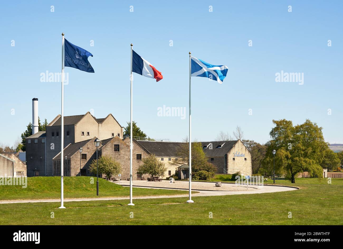 6 May 2020. Miltonduff Distillery, Moray, Elgin, Scotland, UK. This is ...