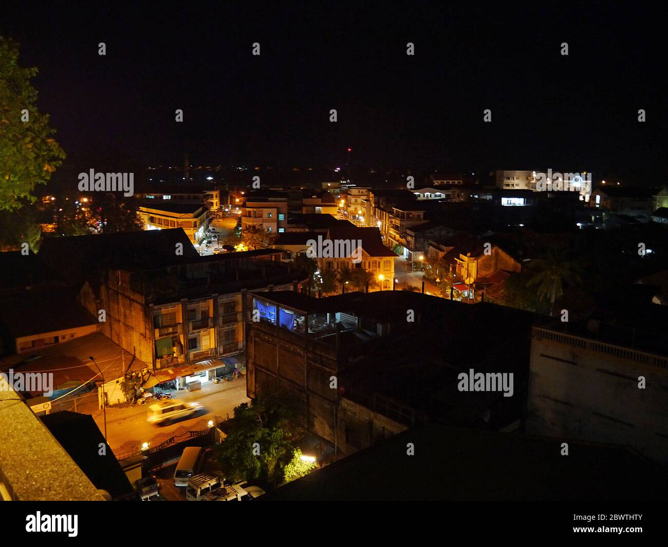 Champasak town laos hi-res stock photography and images - Alamy