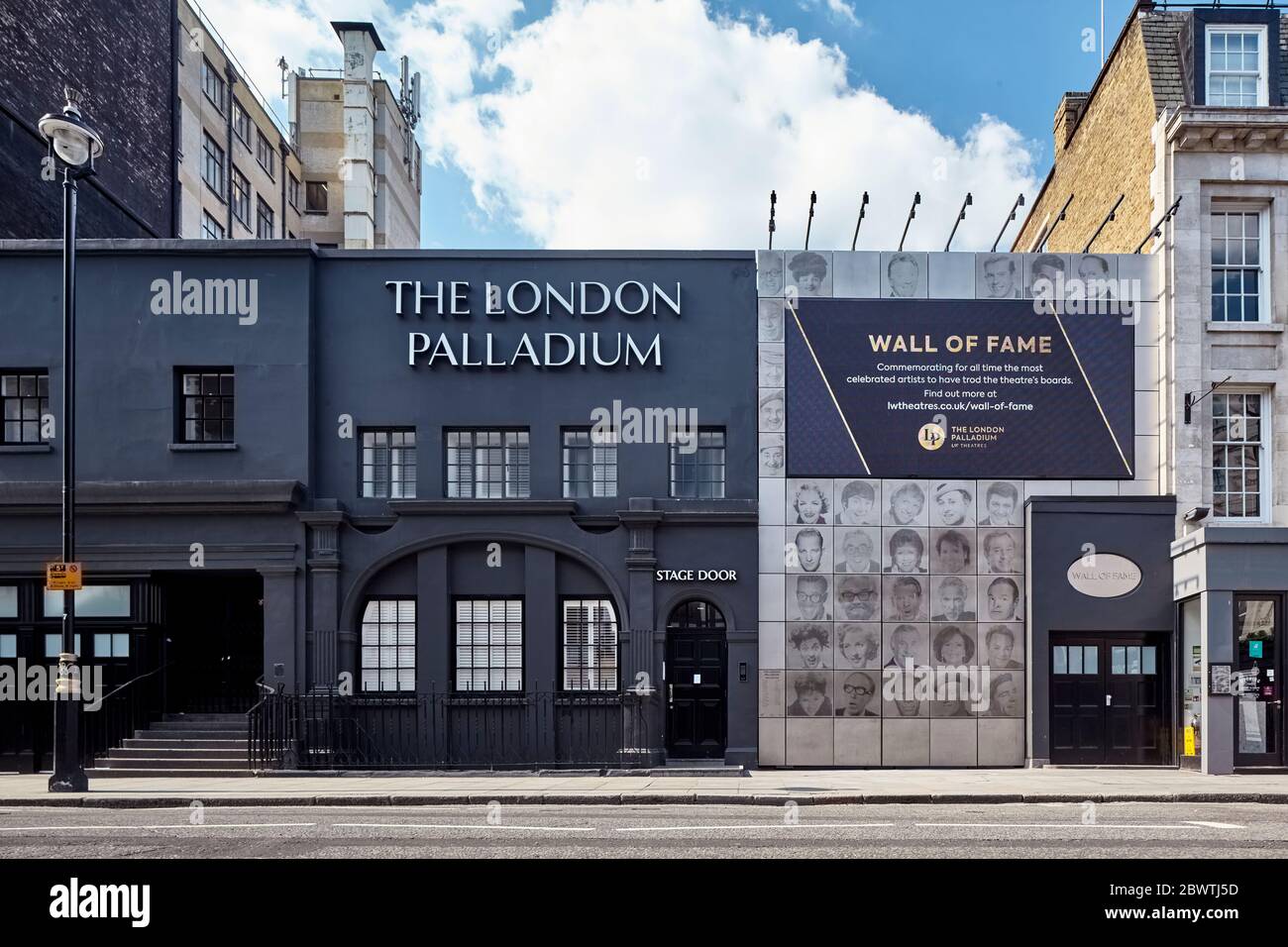 London palladium stage hi-res stock photography and images - Alamy