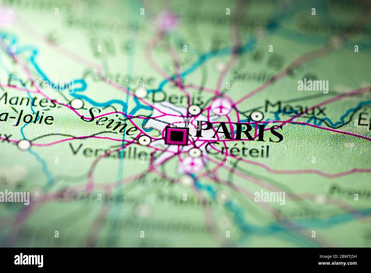 France political map capital paris hi-res stock photography and images ...