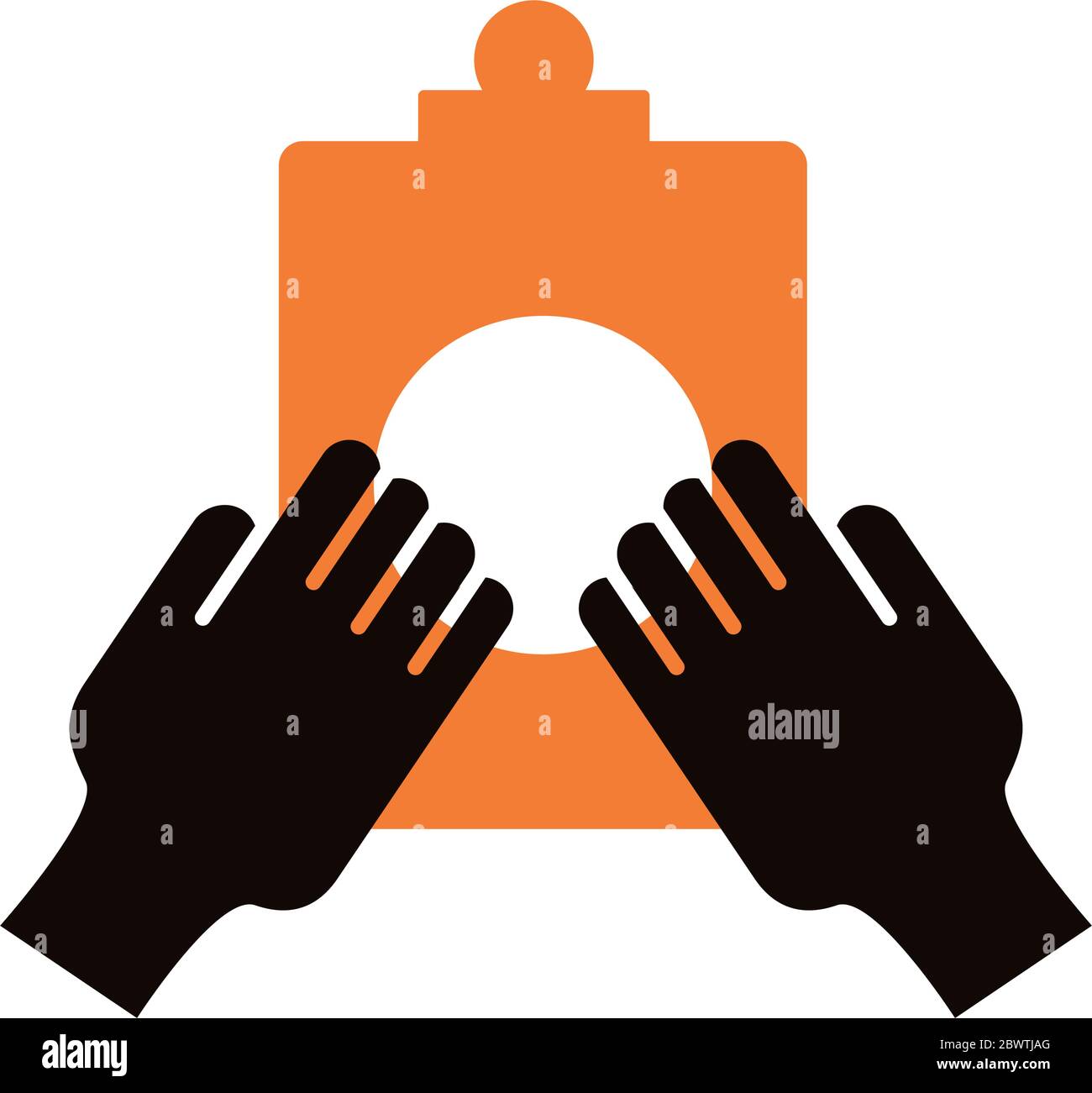 Checklist silhouette Cut Out Stock Images & Pictures - Alamy