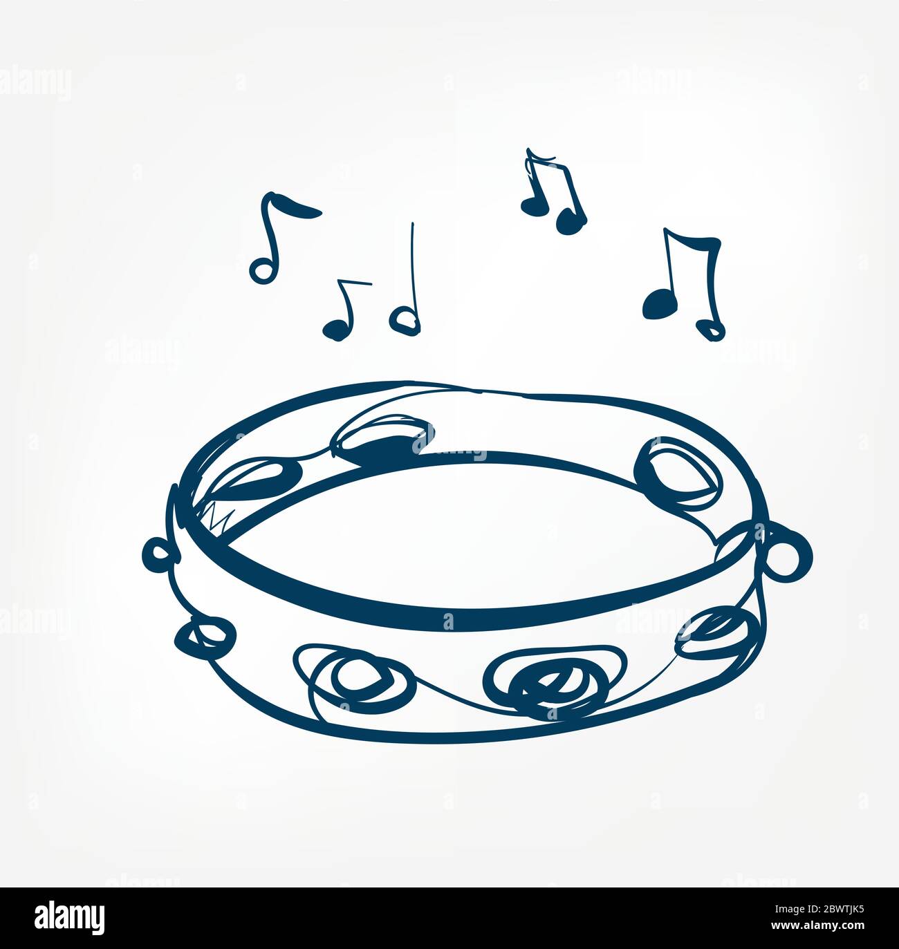 Tambourine Drawing