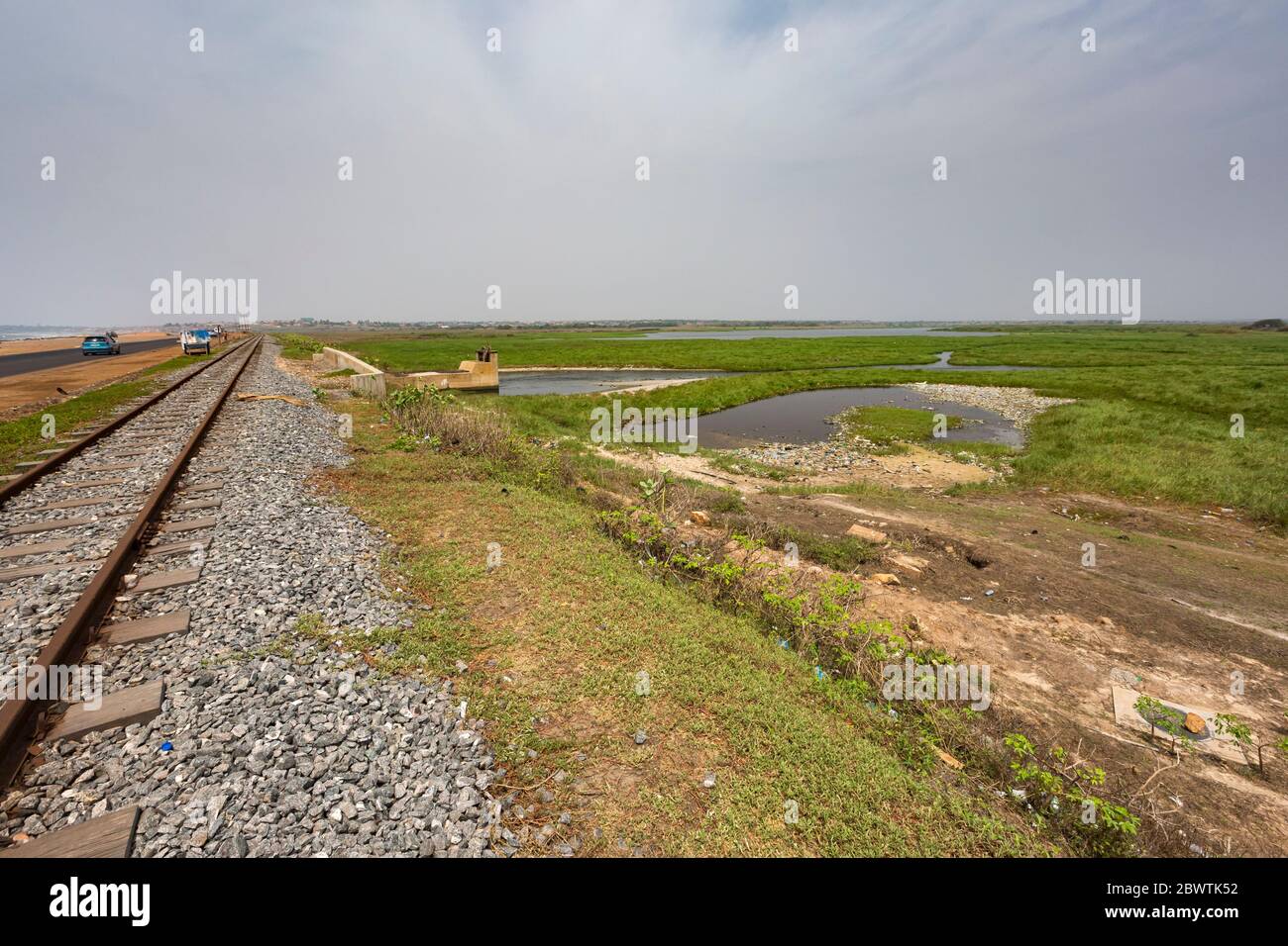 Sakumono lagoons hi-res stock photography and images - Alamy