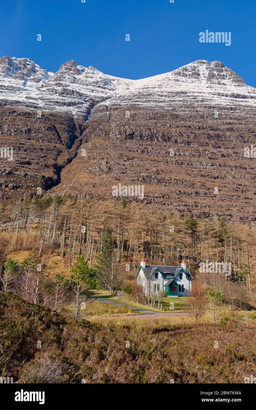 Glen Cottage, Torridon, Highland Scotland Stock Photo - Alamy