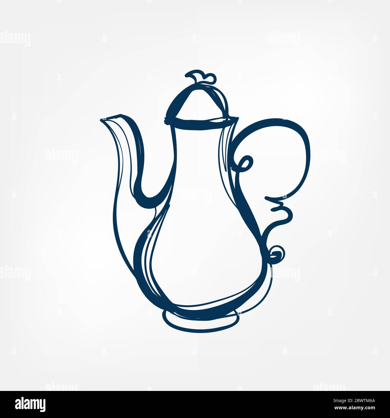 One teapot Stock Vector Images - Alamy