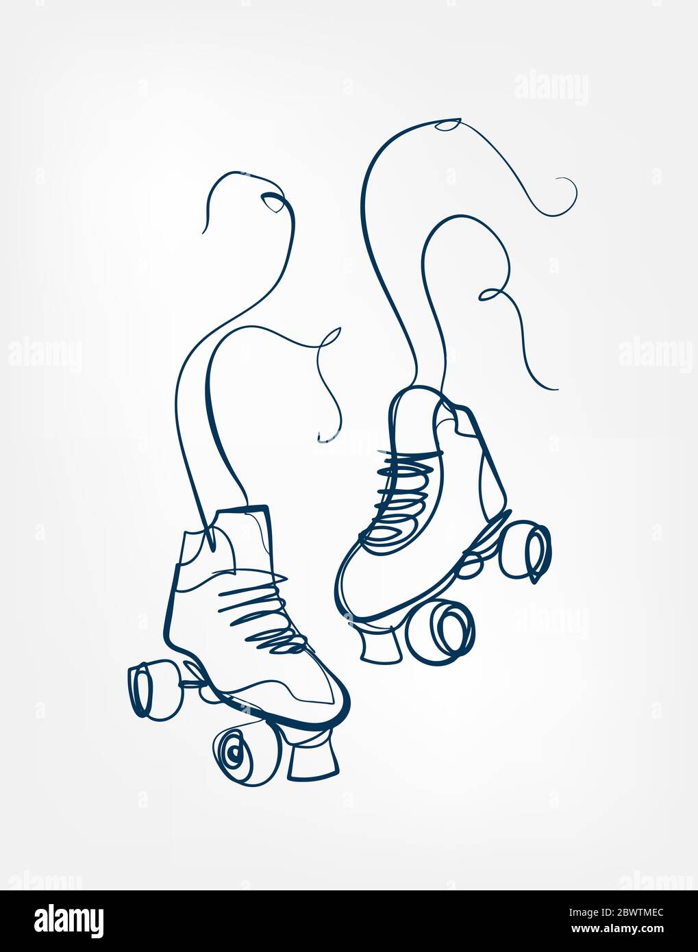 Lines of rollers Stock Vector Images - Alamy