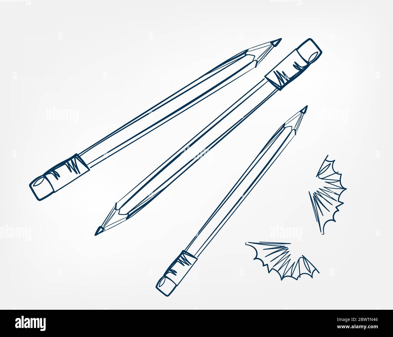 Thin pencils hi-res stock photography and images - Alamy